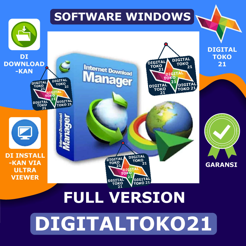 Jual [Diinstallkan] IDM Internet Download Manager 6.42 Build 41 Versi 2025 terbaru Full Version ...