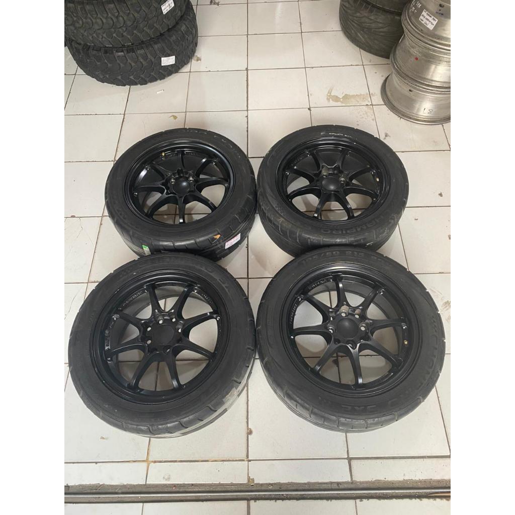 Jual VELG MOBIL BEKAS CE28 R15 PCD 4X100/114,3 COCOK BUAT BRIO YARIS AVANZA LIVINA VIO MOBILIO ...