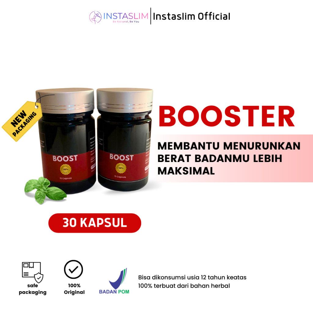Jual BOOSTER - 10 X BANTU TURUN BB - DIET TERAMPUH - PELANGSING BADAN ...