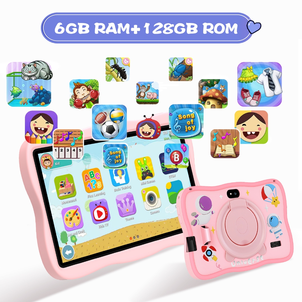Jual Hancdon Tablet baru 7inch【6GB+128GB】Tablet Anak A15 untuk ...