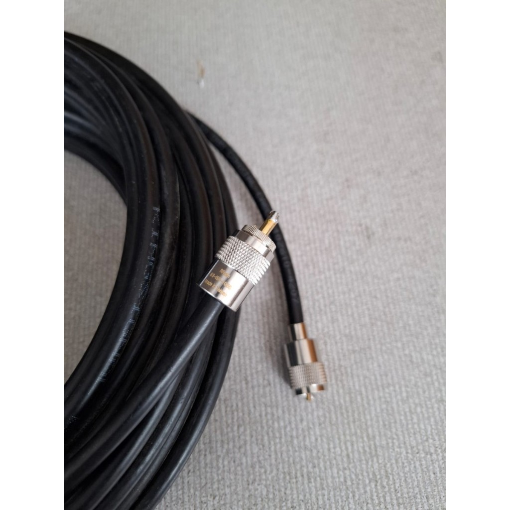 Jual Kabel Coaxial RG 6 5D-FB 50 rig RG6 50 Ohm 10m | Shopee Indonesia