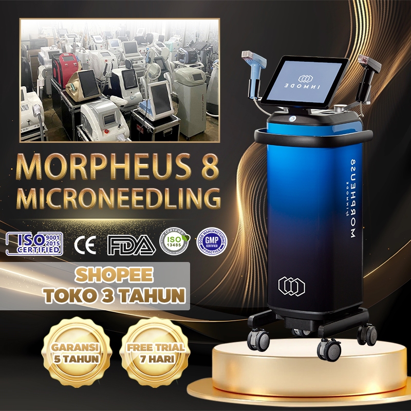 Jual Morpheus 8 rf microneedle microneedling mesogun mesotherapy alat ...