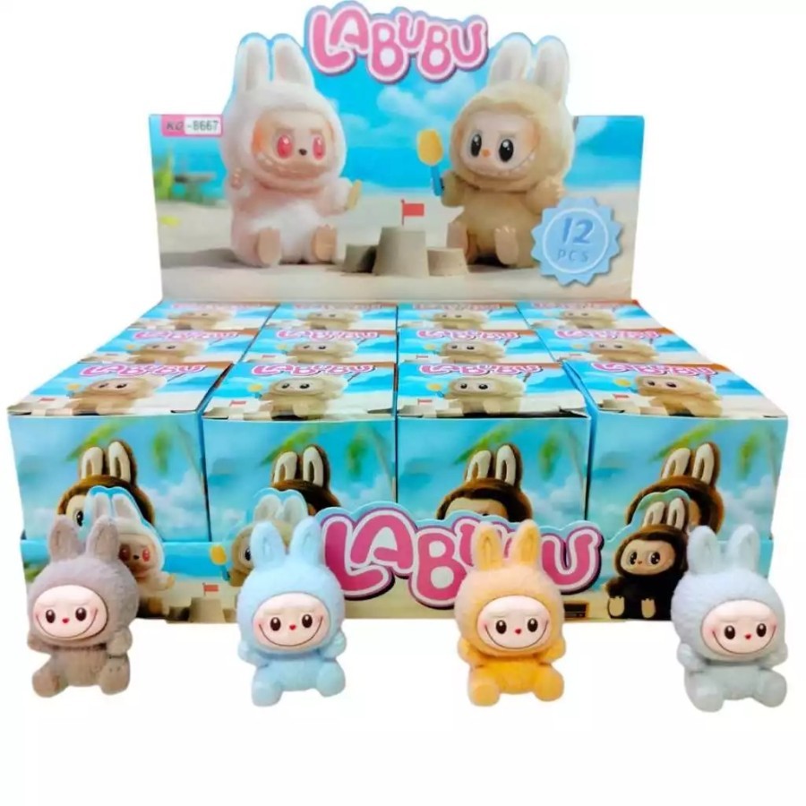 Jual Pajangan Figure Kartun Labubu Sitting Blind Box - Kado Birthday ...