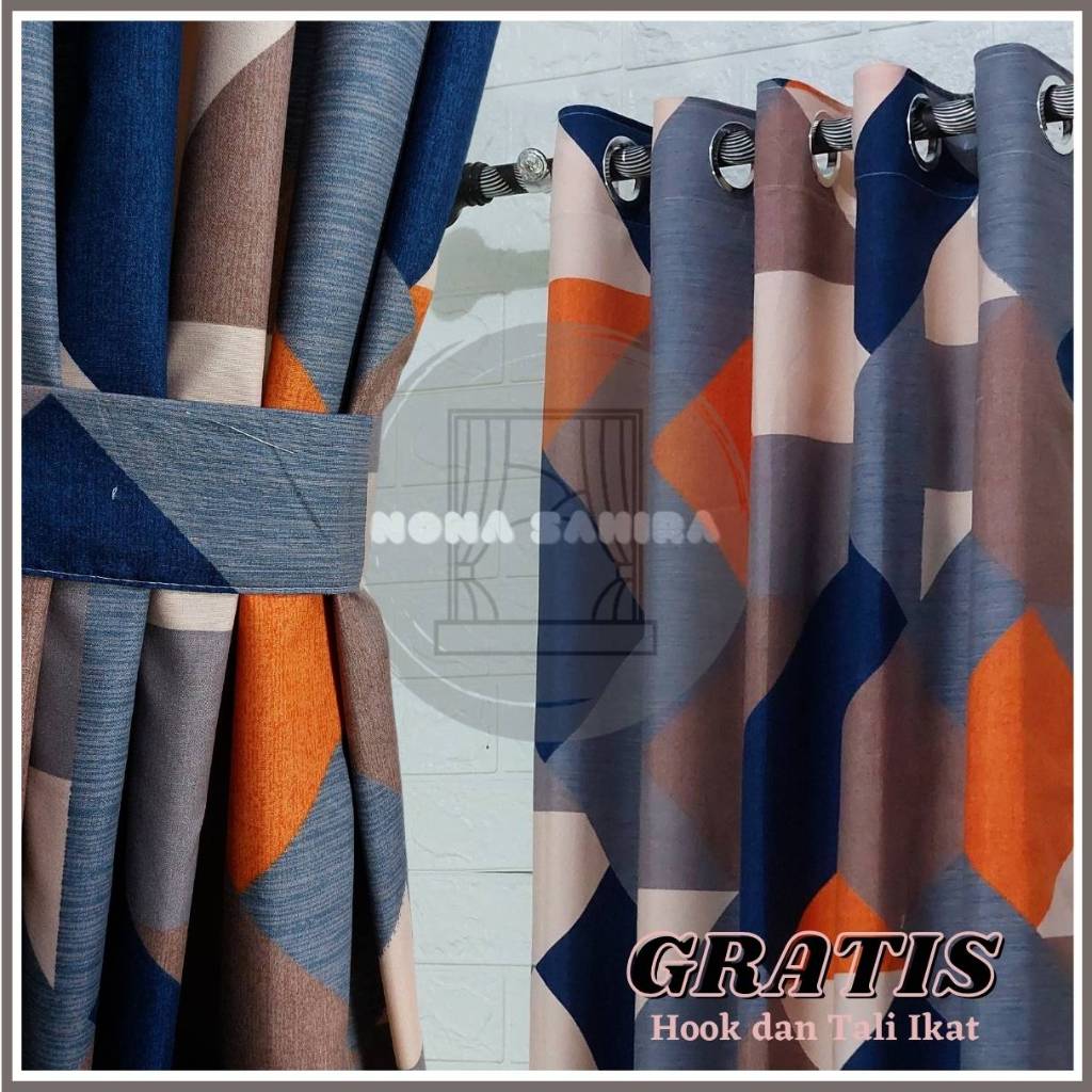 Jual GORDEN KINAN GORDENG POLOS GORDYN JENDELA HORDENG PINTU MINIMALIS ...