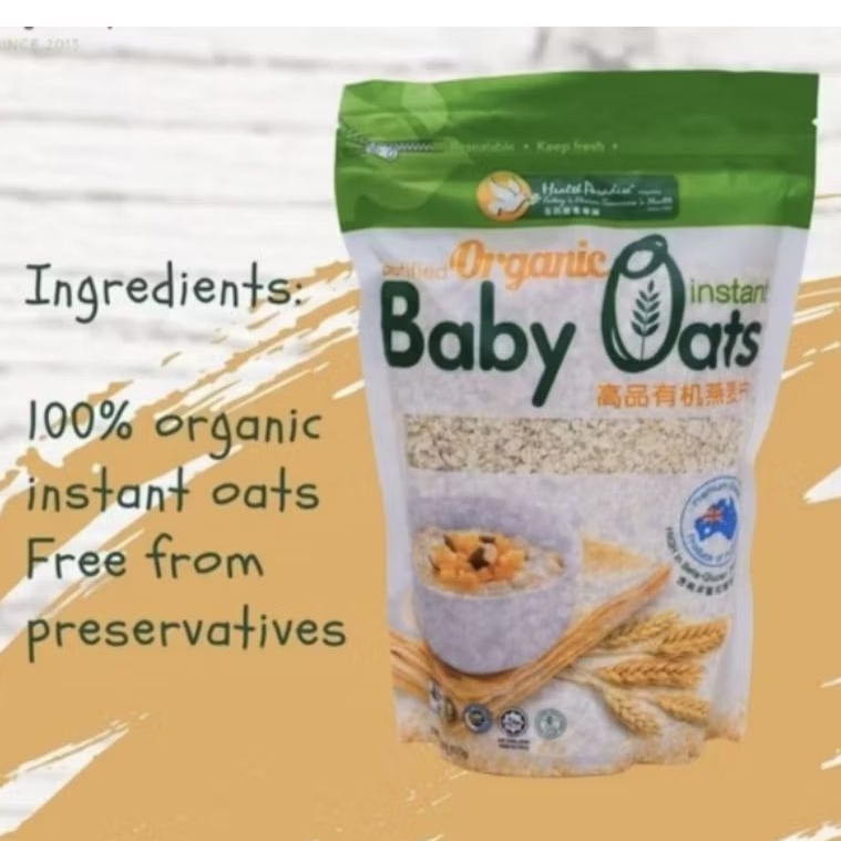 Jual Organic baby oats gandum bayi gandum organik oat sehat | Shopee ...