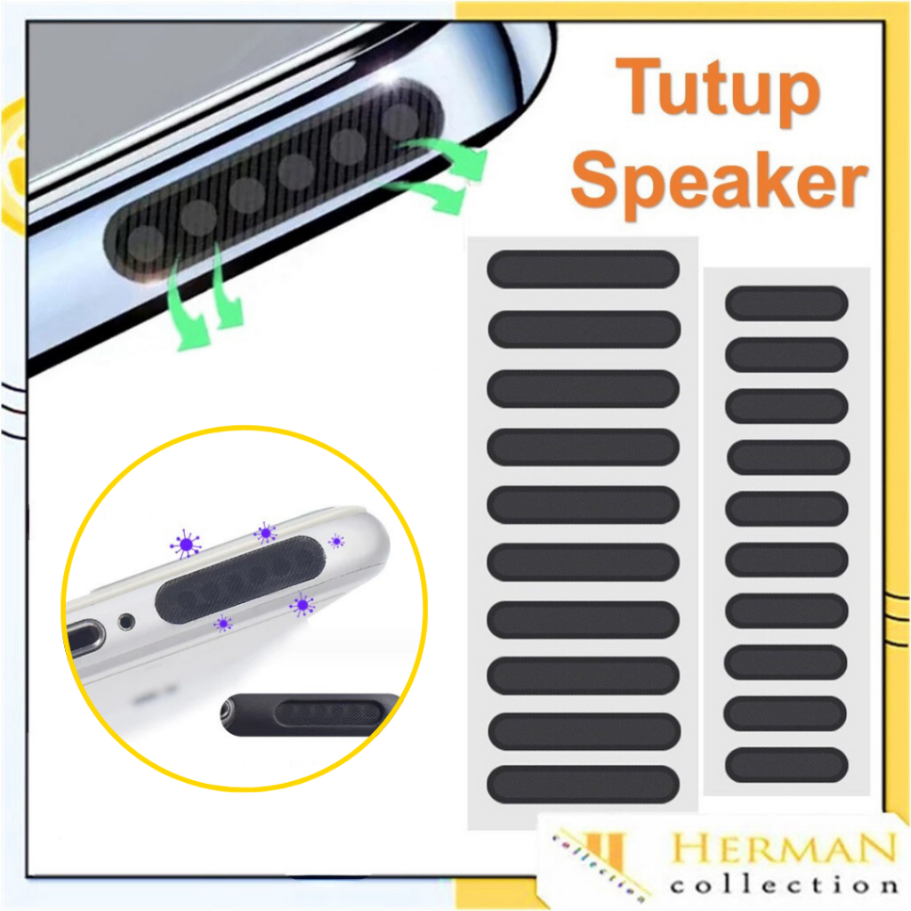 Jual HC STIKER PENUTUP LUBANG SPEAKER ANTI DEBU ISI 10 PCS STICKER ...