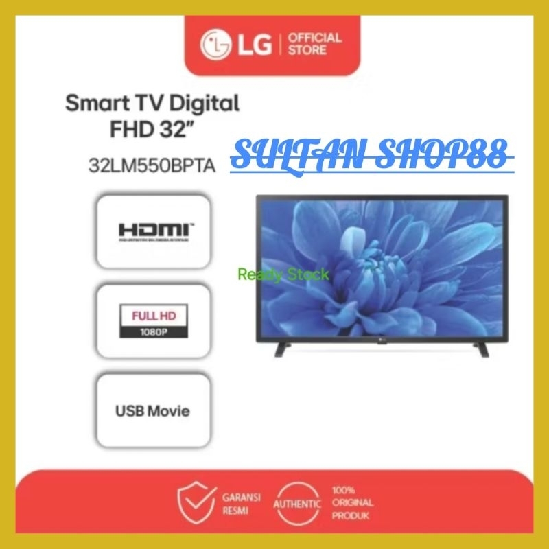 Jual LG LED 32LM550BPTA 32 INCH DIGITAL TV I 32LM550 LG LED TV DIGITAL ...