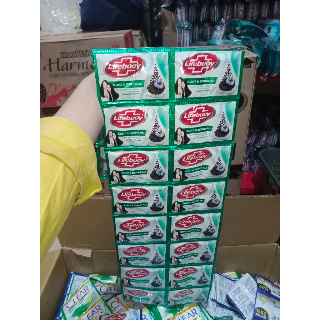 Jual Sampo Lifebuoy Renceng Isi 24 Sachet / Sampo Lifebuoy | Shopee ...