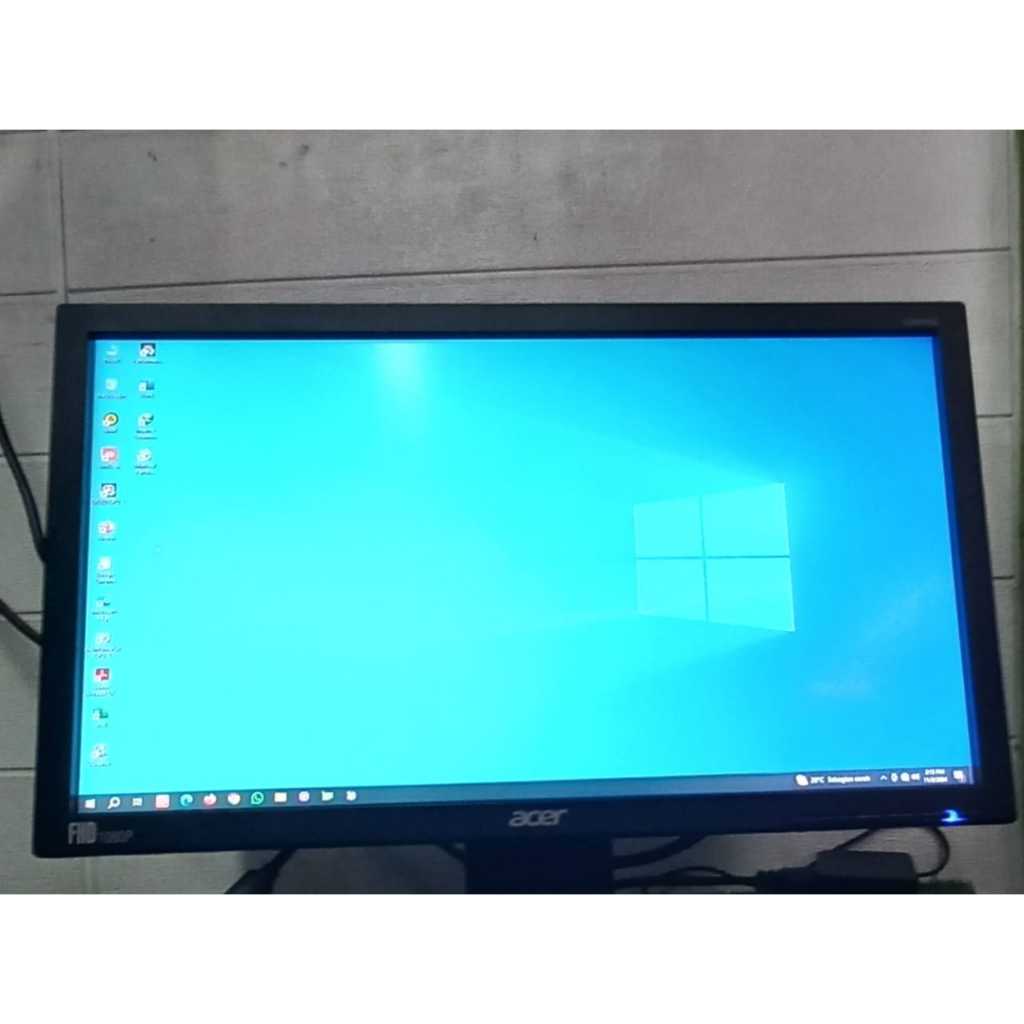 Jual MONITOR ACER 22 INCH WIDE LCD V226HQL LENGKAP KABEL BERGARANSI ...