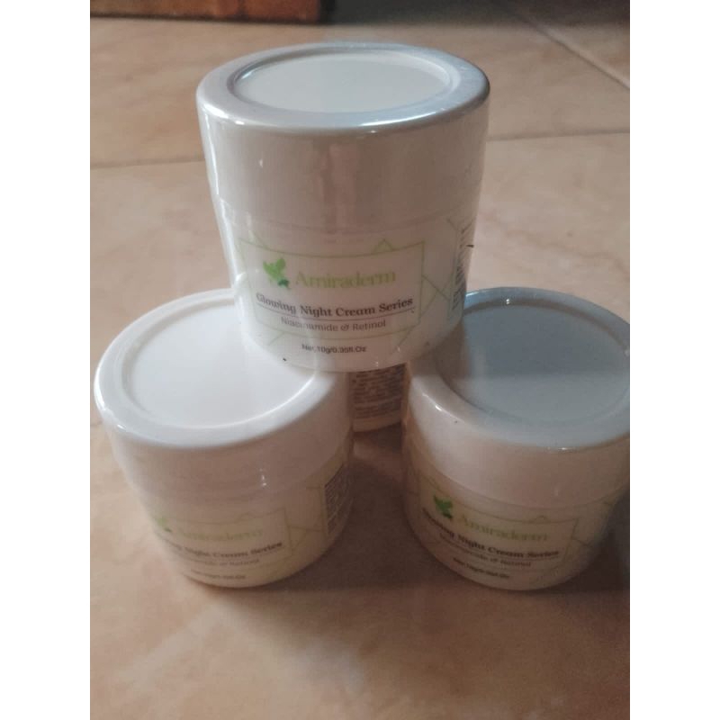 Jual [[READY SIAP KIRIM]] AMIRADERM GLOWING NIGHT CREAM | Shopee Indonesia