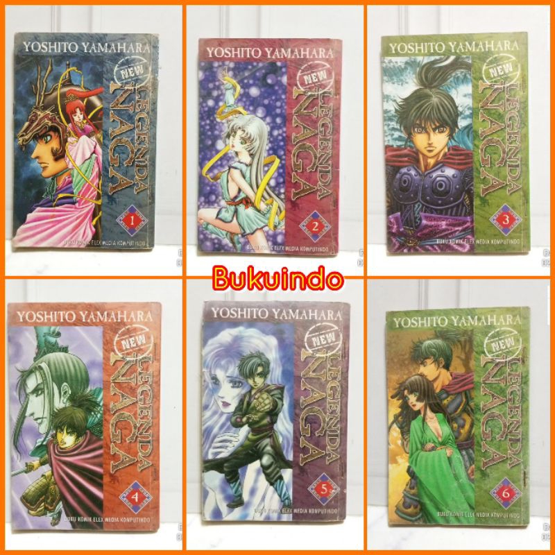 Jual New Legenda Naga by Yoshito Yamahara (Elex Media) Komik Manga Bekas Preloved Cabutan ...