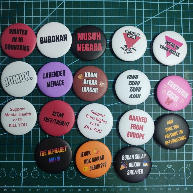 Jual Pin pride jomok sigma meme jelek Vol.1 | Shopee Indonesia