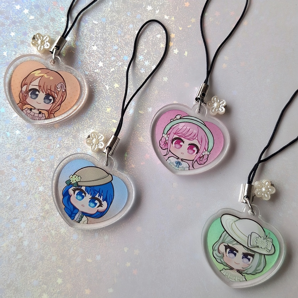 Jual project sekai mini phone charm ︴proseka fanmerch ︴minori haruka ...