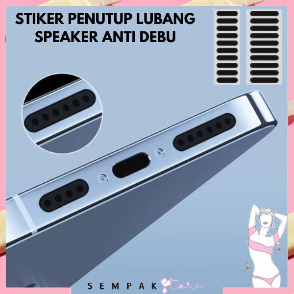 Jual SS STIKER PENUTUP LUBANG SPEAKER ANTI DEBU ISI 10 PCS STICKER ...