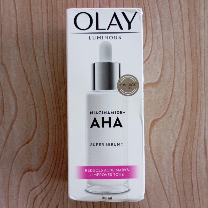 Jual (Exp 07/2027) OLAY Luminous Niacinamide AHA Serum Skincare Brightening 30ml 30 ml serum ...