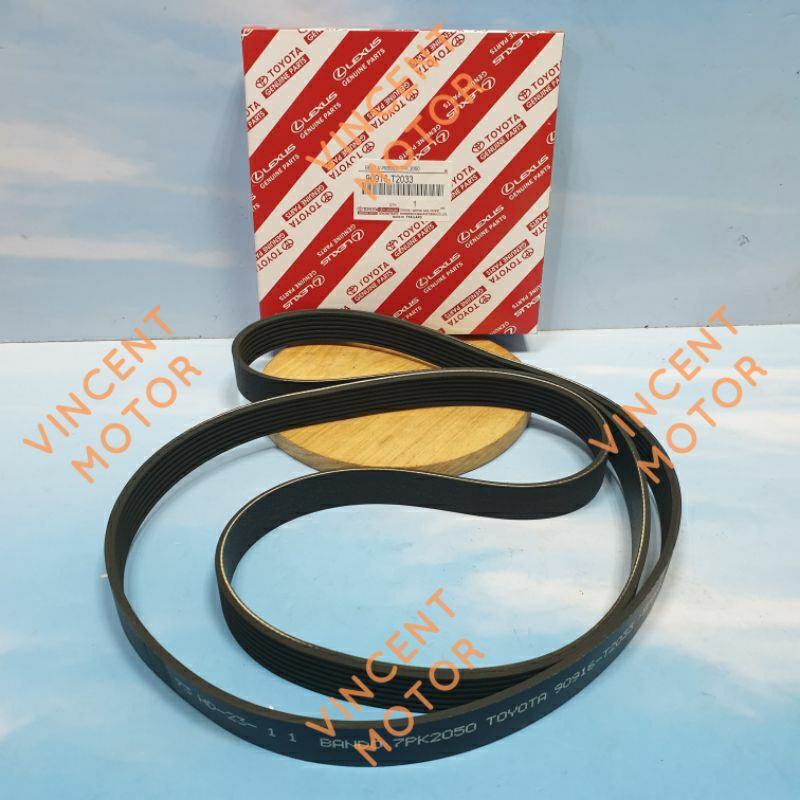 Jual FAN BELT VAN BELT TALI KIPAS 7PK 2050 INOVA REBORN DIESEL FORTUNER VRZ DIESEL HILUX REVO ...