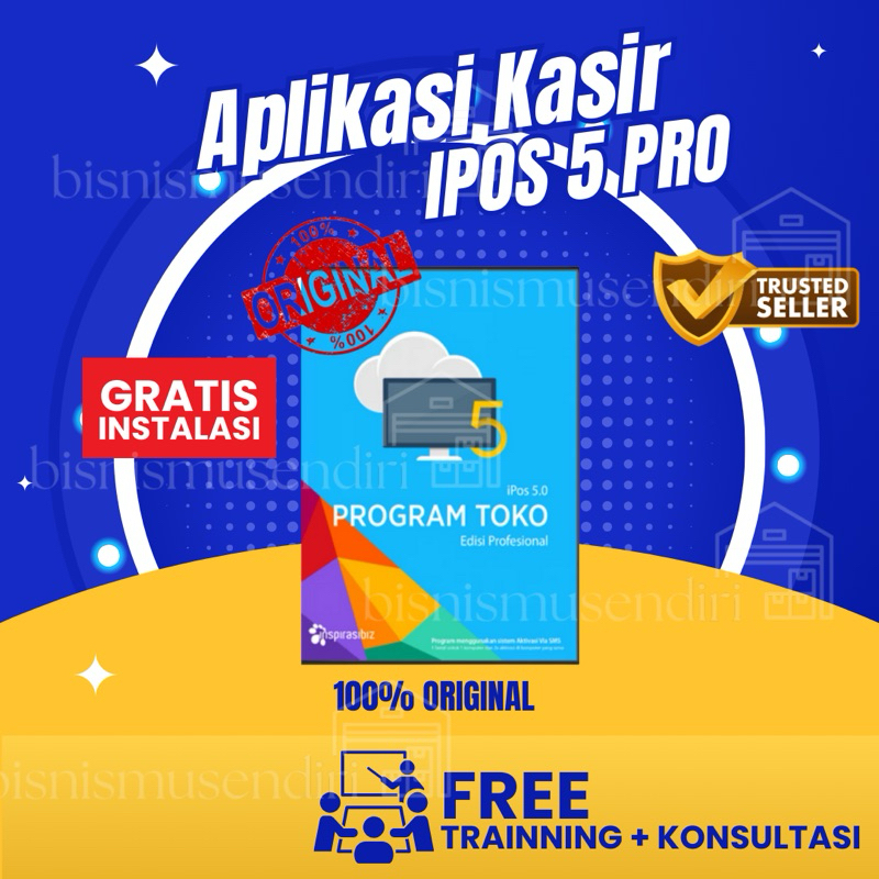 Jual Aplikasi Kasir IPOS5 Pro Original FREE TRAINING & FREE LIST ...