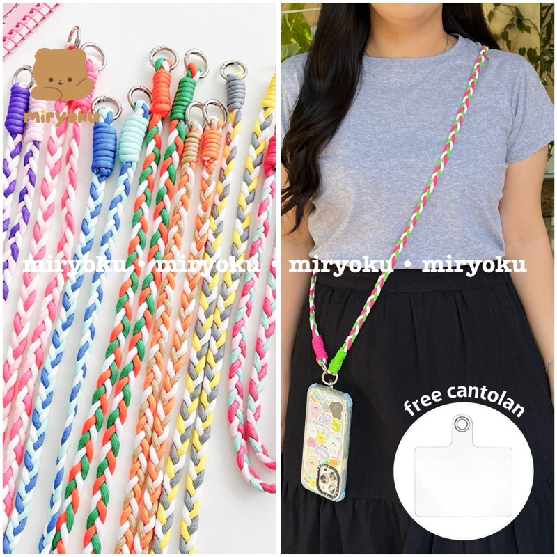 Jual Tali HP Lanyard Universal Bisa Cross-body Gantungan Handphone ...