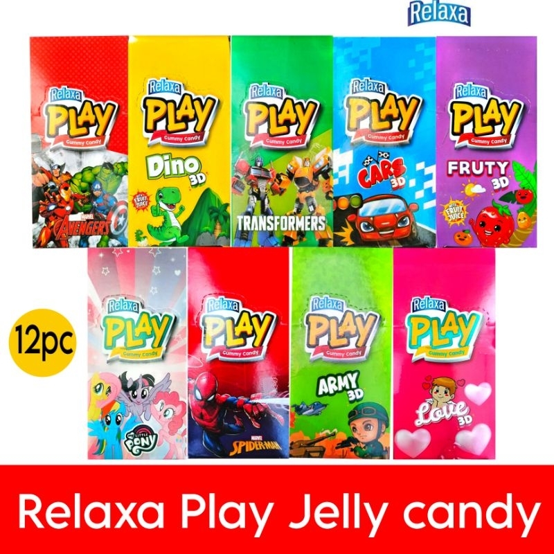 Jual Relaxa Play permen jelly isi 12 pc/kotak | Shopee Indonesia