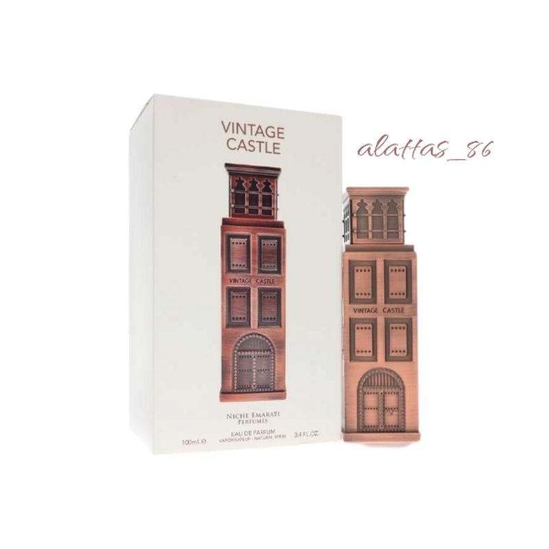 Jual Vintage castle niche emarati lattafa (100ml)original | Shopee ...
