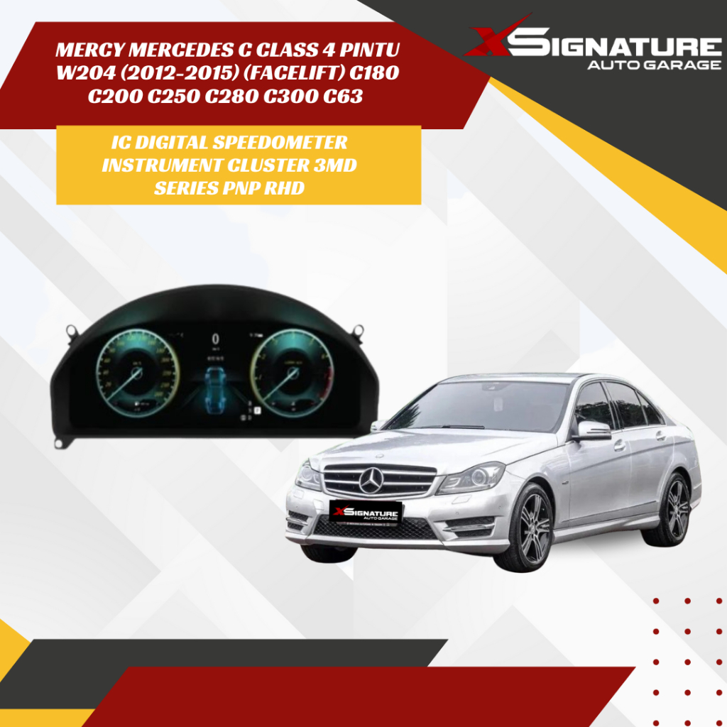 Jual MERCY MERCEDES C CLASS 4 PINTU W204 (2012-2015) (FACELIFT) C180 ...
