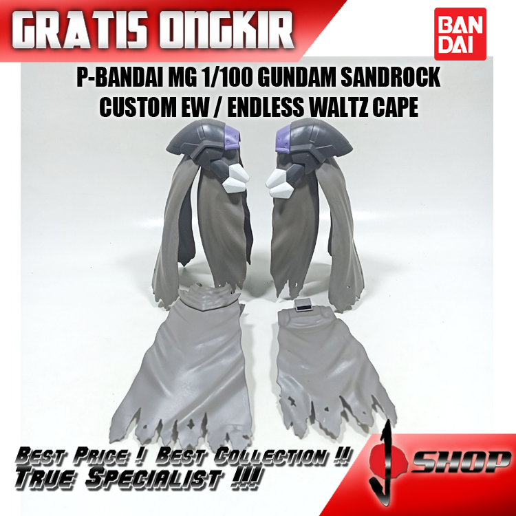 Jual P-BANDAI MG 1/100 GUNDAM SANDROCK CUSTOM EW / ENDLESS WALTZ CAPE ...
