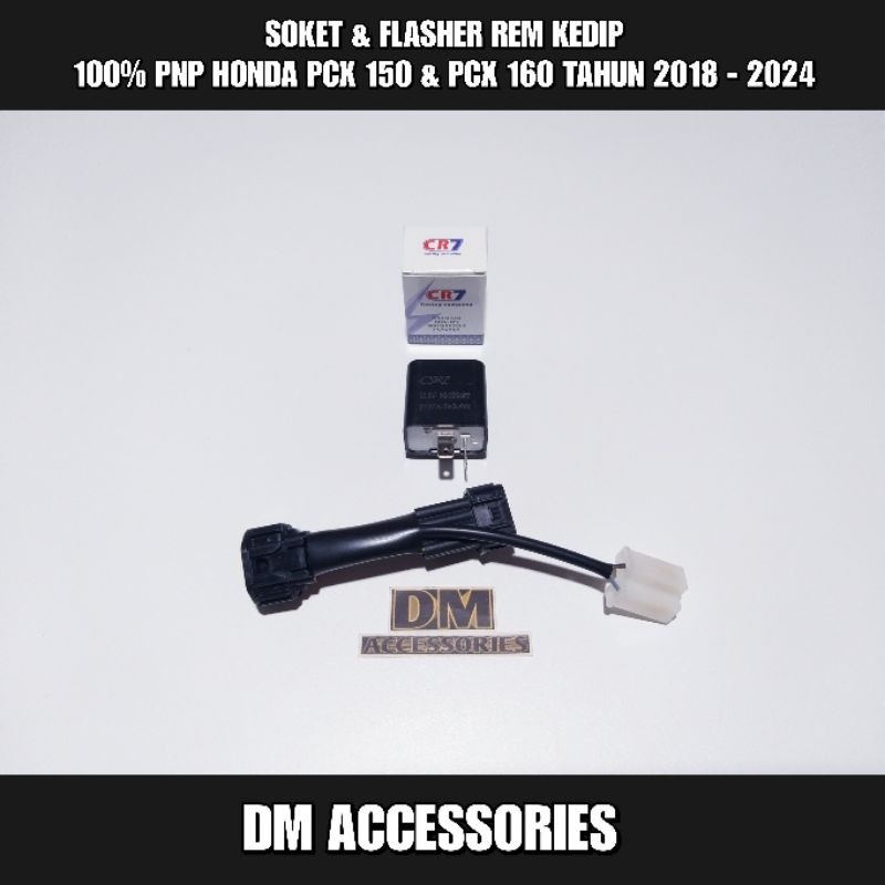Jual SOKET REM & FLASHER KEDIP 100% PNP HONDA PCX 150 & PCX 160 TAHUN ...