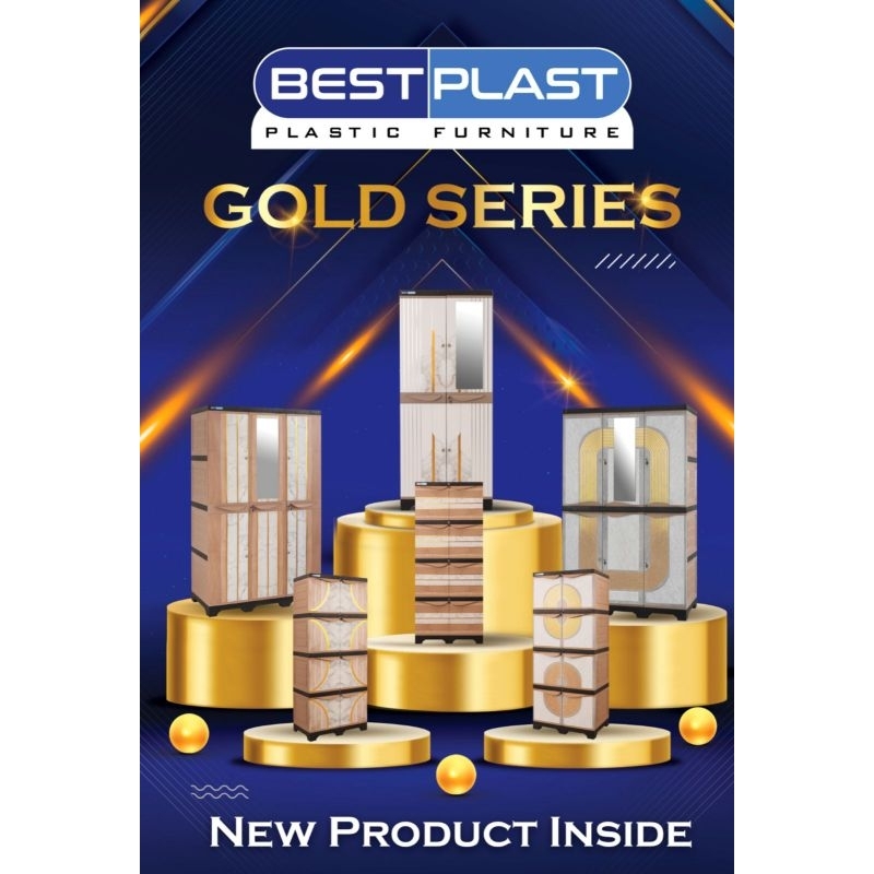 Jual BESTPLAST Lemari Pakian Plastik 8 pintu 4 Susun Dengan Rak Jumbo ...