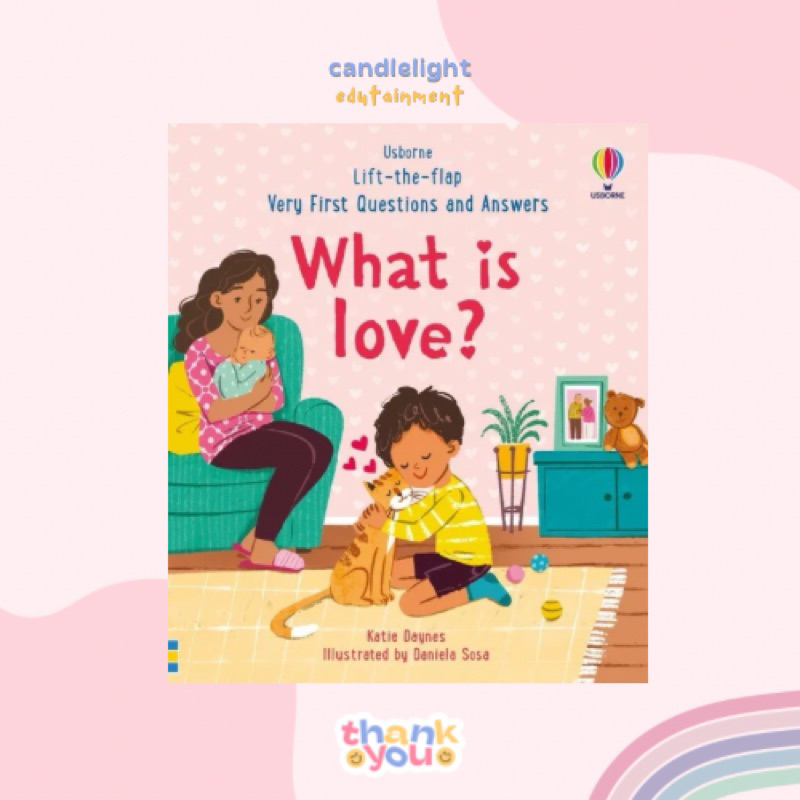 Jual Usborne What is love? - Lift The Flap Very First Questions Answers ...