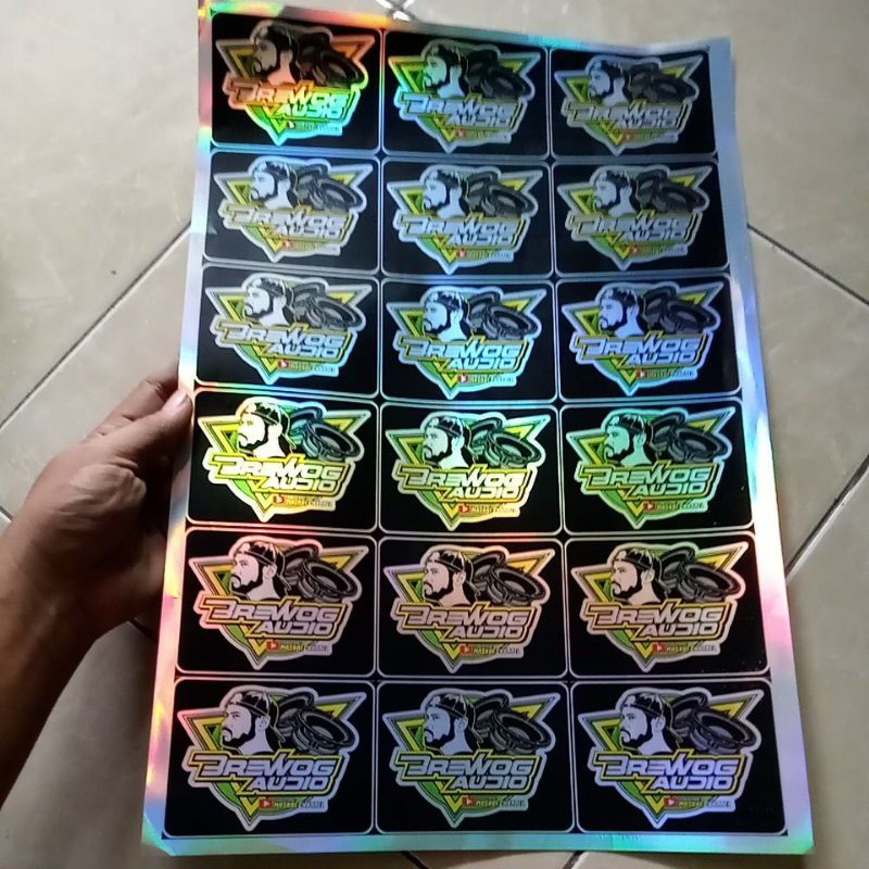 Jual STIKER BREWOG AUDIO ISI 18 PCS | STIKER SOUND | STIKER SOUND SYSTEM | STIKER HOLOGRAM ...