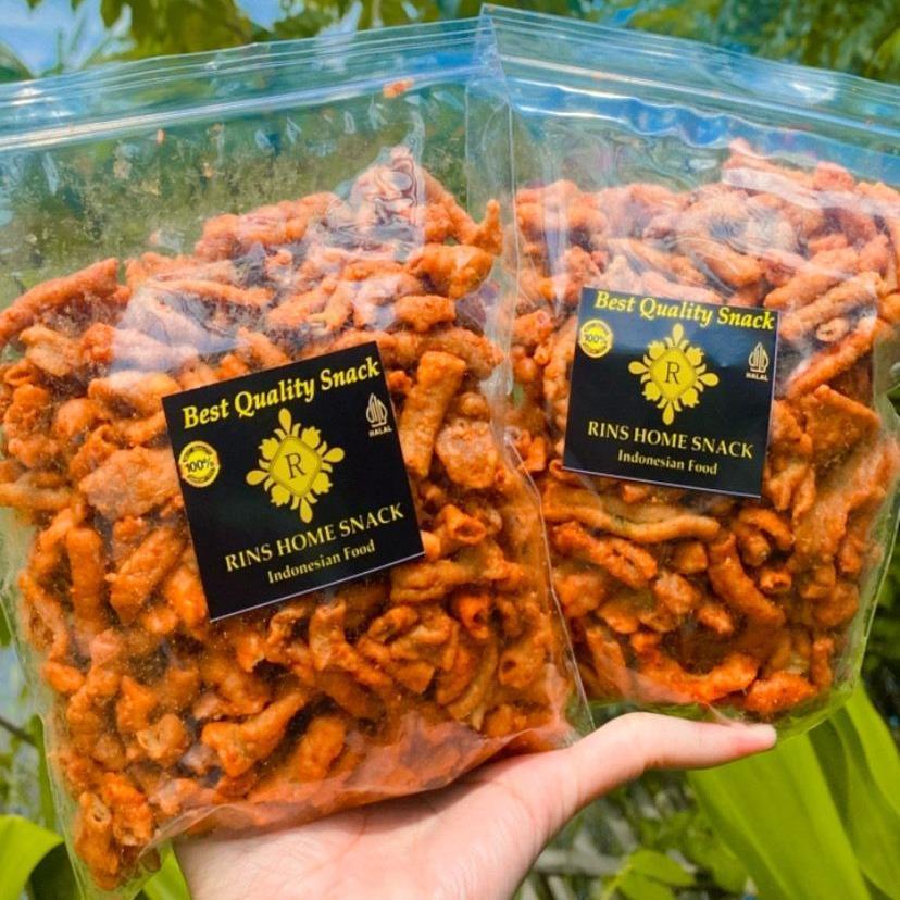 Jual Kripik Usus Ayam Krispy Balado 250gr | Shopee Indonesia