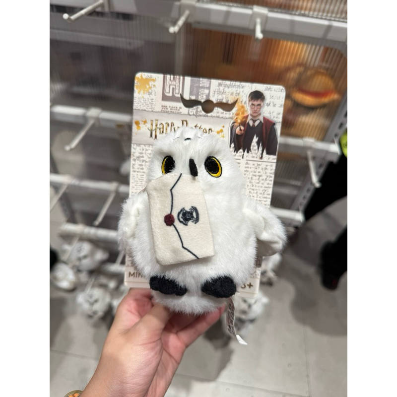 Jual READY STOCK! MINISO X HARRY POTTER HEDWIG OWL MAGNETIC 5in PLUSH ...