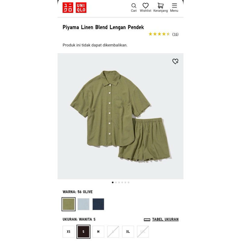 Jual PIYAMA UNIQLO ORIGINAL | Shopee Indonesia
