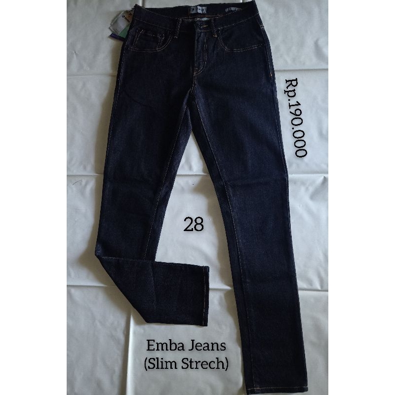 Jual Celana Panjang Emba Jeans OriginaL | Shopee Indonesia