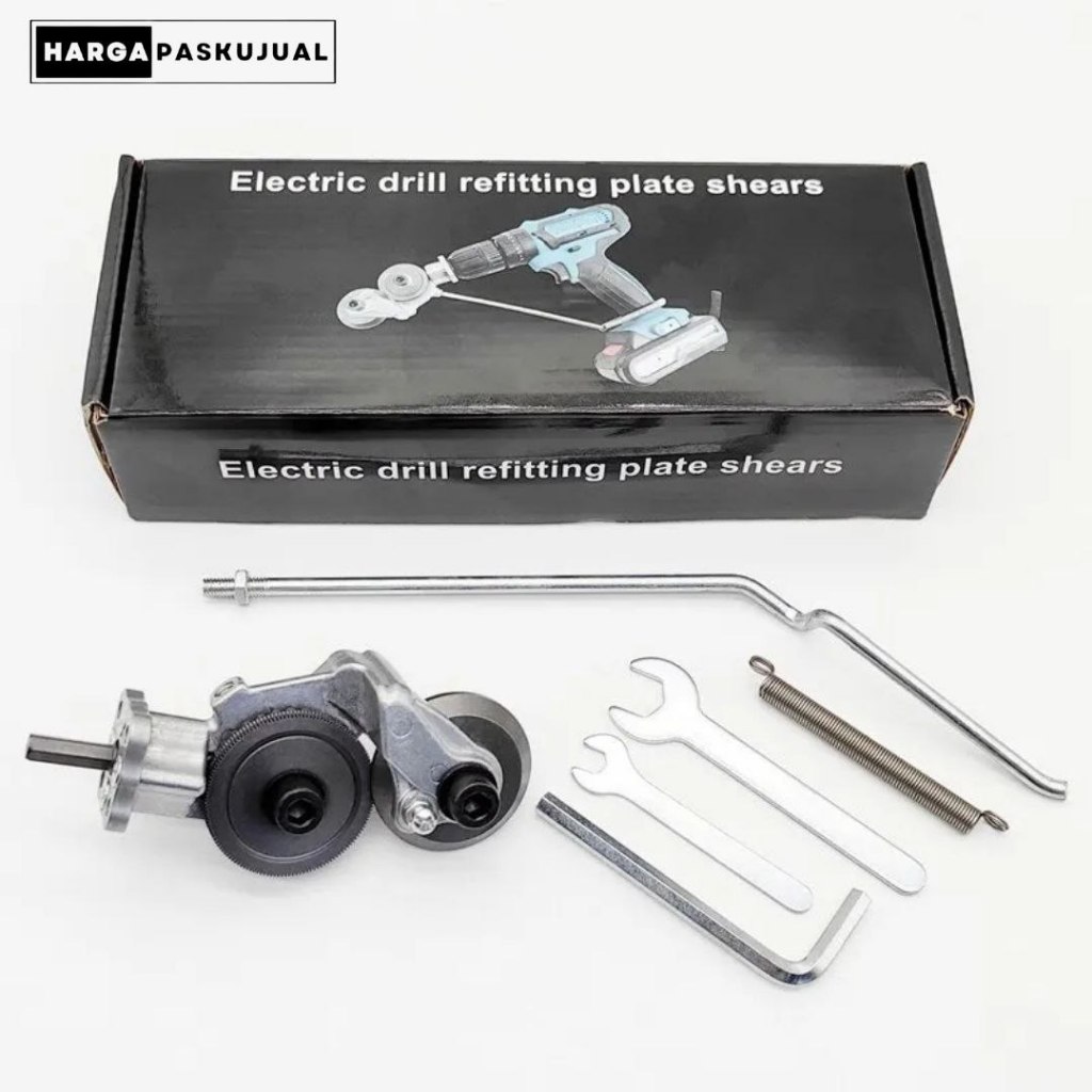 Jual Adaptor Bor Pemotong Seng Adapter Ke Mesin Bor Pemotong Besi Alat Potong Plat Besi Baja ...