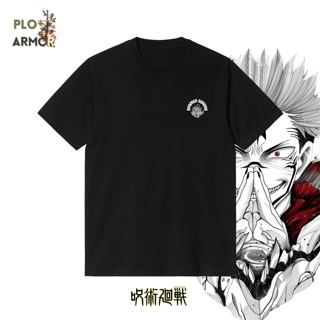 Jual PLOT ARMOR - Baju/Kaos Anime Oversized | Jujutsu Kaisen Ryomen ...