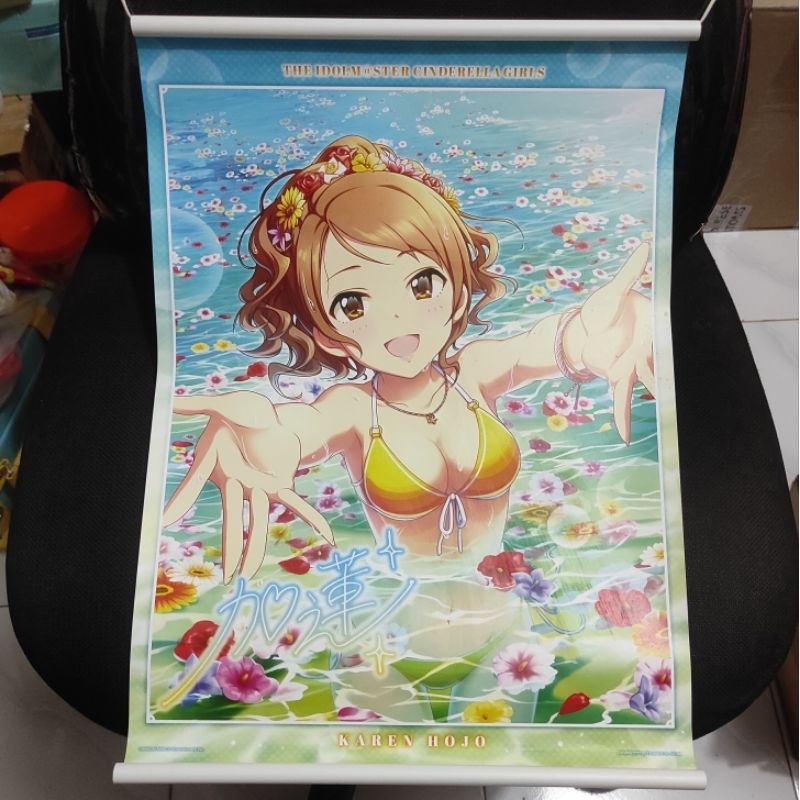 Jual Big Paper Tapestry Idolmaster Idolm@ster Cinderella Hojo Karen ORI ...