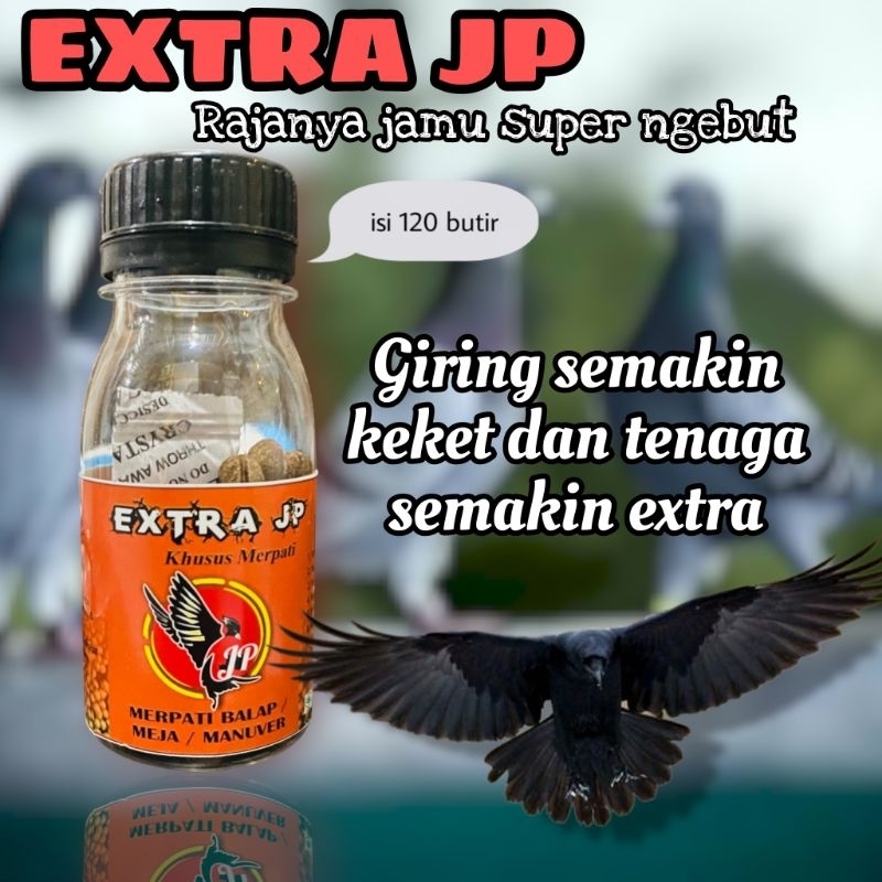 Jual JAMU MERPATI EXTRA JP BALAP KOLONG MEJA DAN MANUVER 120 BUTIR ...