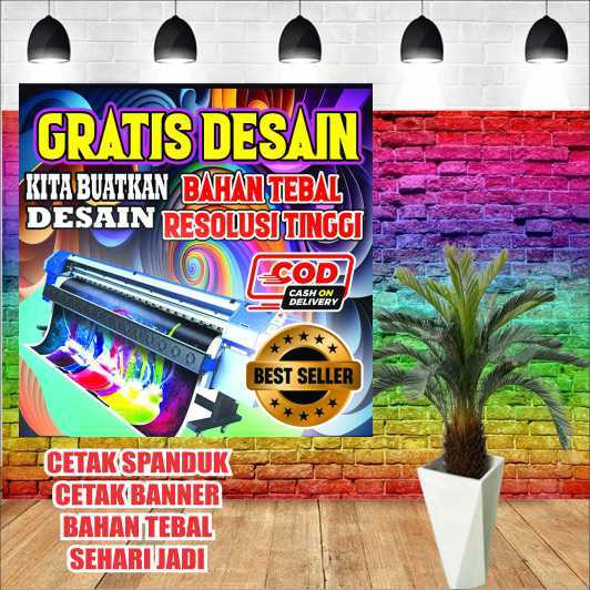 Jual Spanduk Banner 160X60 Cm Semtik (Jahit) Bisa Request Desain ...