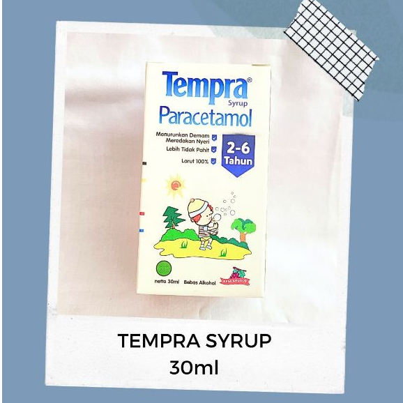 Jual TEMPRA SYRUP 30ML | Shopee Indonesia