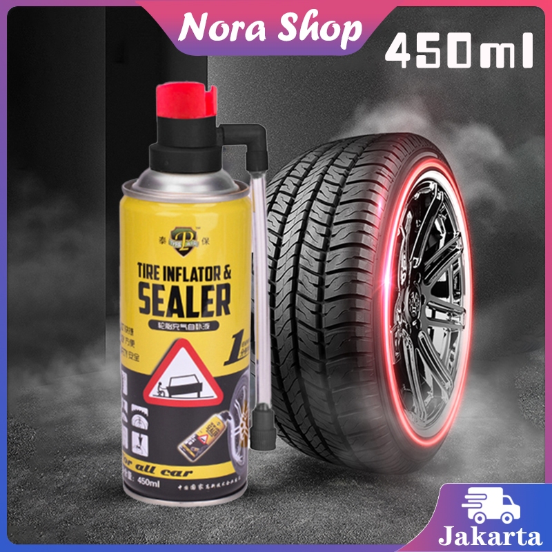 Jual Cairan Ban Tubeless Mobil Cairan Tambal Ban Tubeless Motor 450ml ...