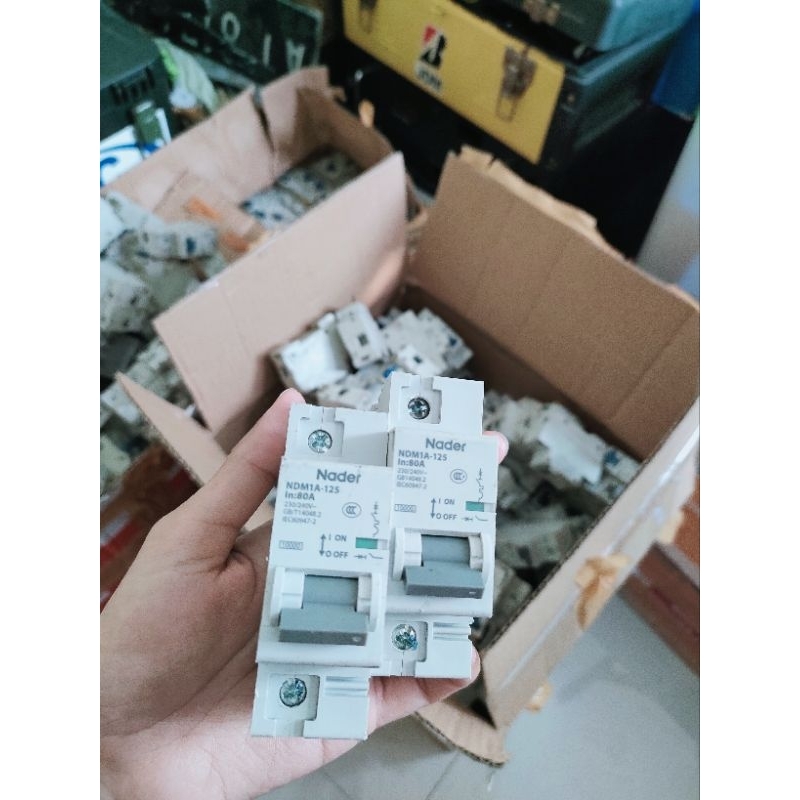 Jual MCB DC Nader 80A Untuk Baterry Tenaga Surya PLTS, Motor listrik ...