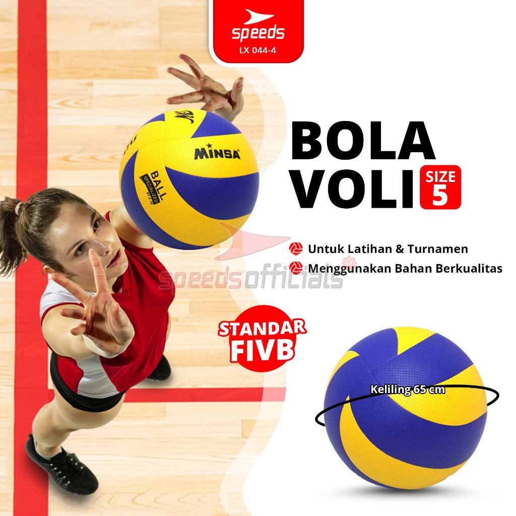 Jual SPEEDS Bola Voli Size 5 Volleyball Voly Volley Olahraga Voli ...