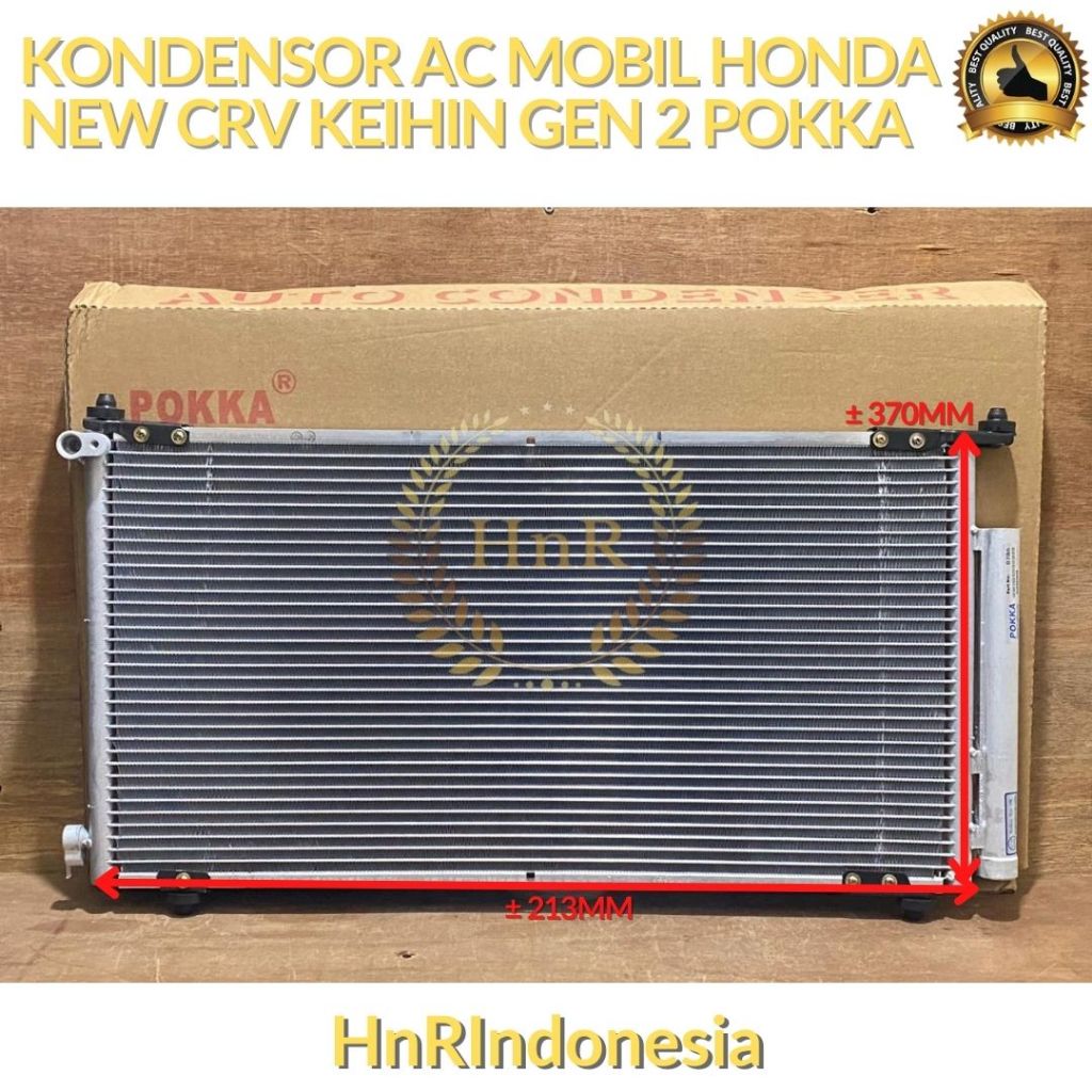 Jual Kondensor AC Mobil Honda New CRV Keihin Gen 2 CONDENSOR PREMIUM ...