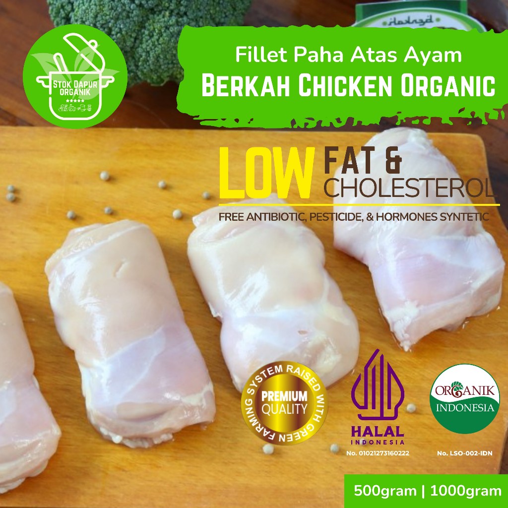 Jual Berkah Chicken Fillet Paha Ayam Broiler Organik Prebiotik Segar ...