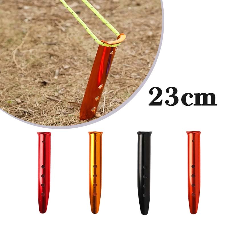 Jual 23cm Pasak Tenda Aluminium Alloy Pasak Besi Tenda Pasak Tenda ...