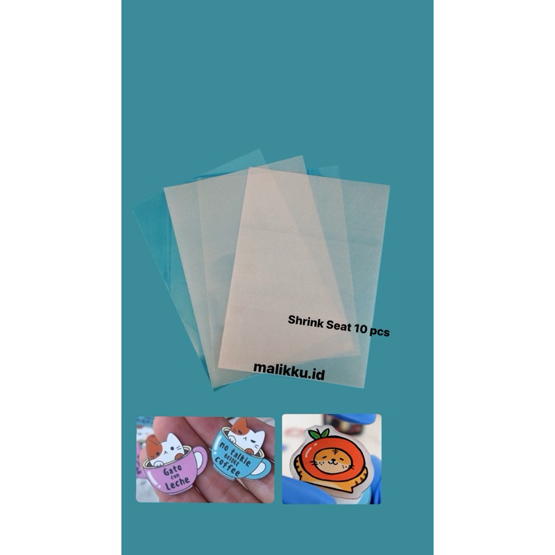 Jual (READY STOCK) shrinking paper shrink shrinky kertas mengecil 10 ...