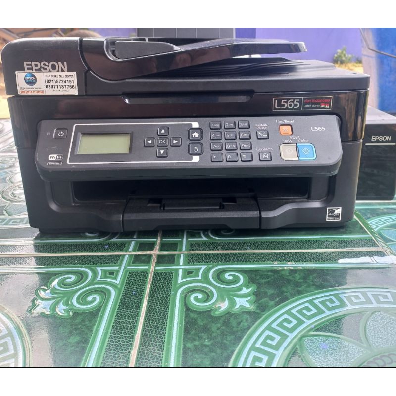 Jual epson L565 wifi scan copy adf | Shopee Indonesia