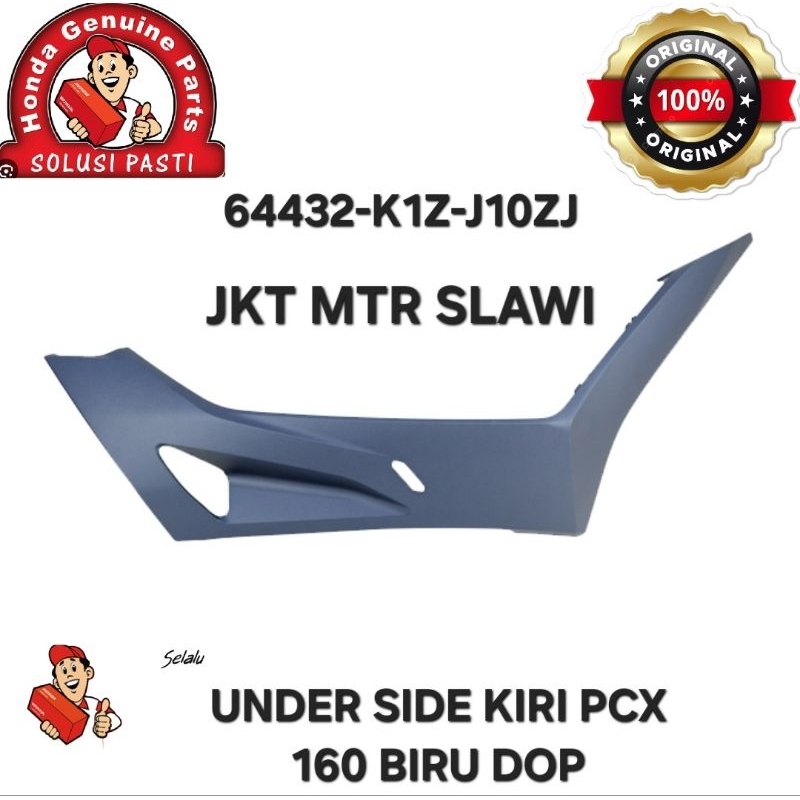 Jual 64431/64432 K1Z J10ZJ under side pcx 160 biru doff harga satuan ...