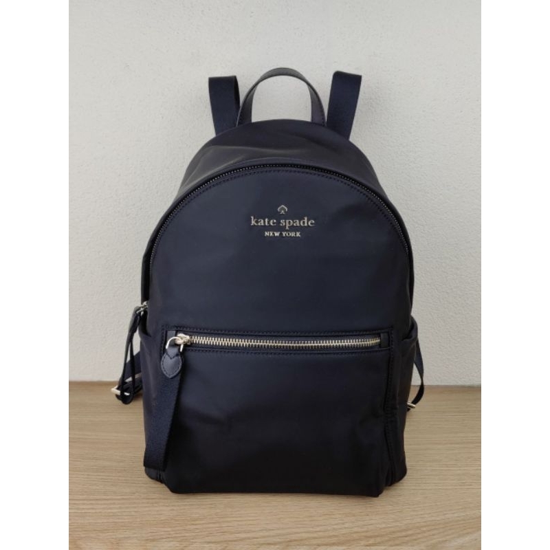 Jual KS Chelsea Nylon Medium Backpack Black | Shopee Indonesia